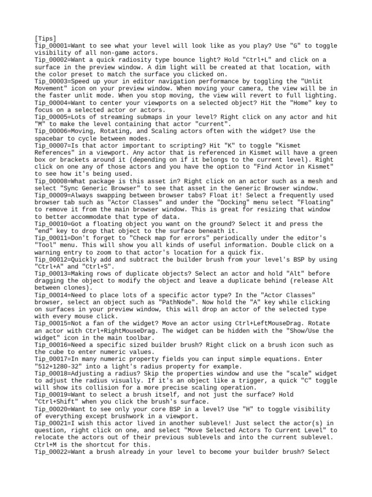 Editor Tips | PDF | Icon (Computing) | Graphical User Interfaces