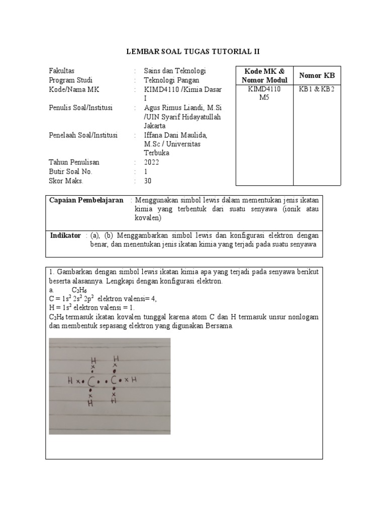 Tugas Tutorial II KIMD DONI SAHPUTRA | PDF