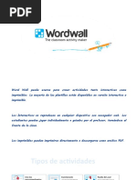 Manual de WORDWALL | PDF