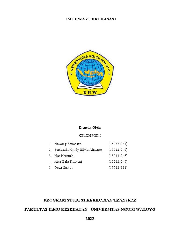 PATHWAY FERTILISASI Kel 6 | PDF