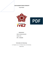 Contoh Etiket Gambar Teknik A3 | PDF | Komputer
