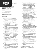 Maths For NPSE | PDF | Speed | Decimal