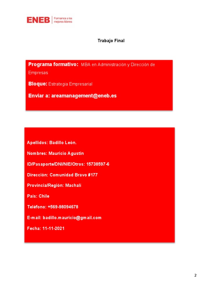 Estrategias Competitivas para BACHI Barcelona | PDF | Iniciativa empresarial | Business