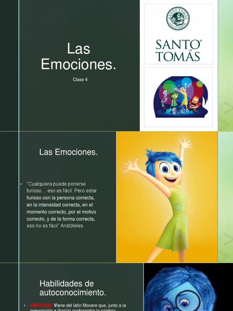 Clase 3 Las Emociones. | PDF | Las emociones | Pensamiento Clase 3 Las Emociones. | PDF | Las emociones | Pensamiento