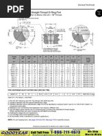 MS33514 Fitting End, Standard Dimensions For Flareless Tube Connection ...