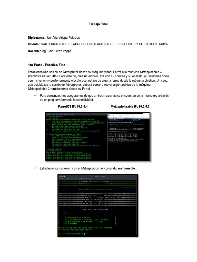 Trabajo Final - Modulo 4 | PDF | Script Java | Archivo de computadora