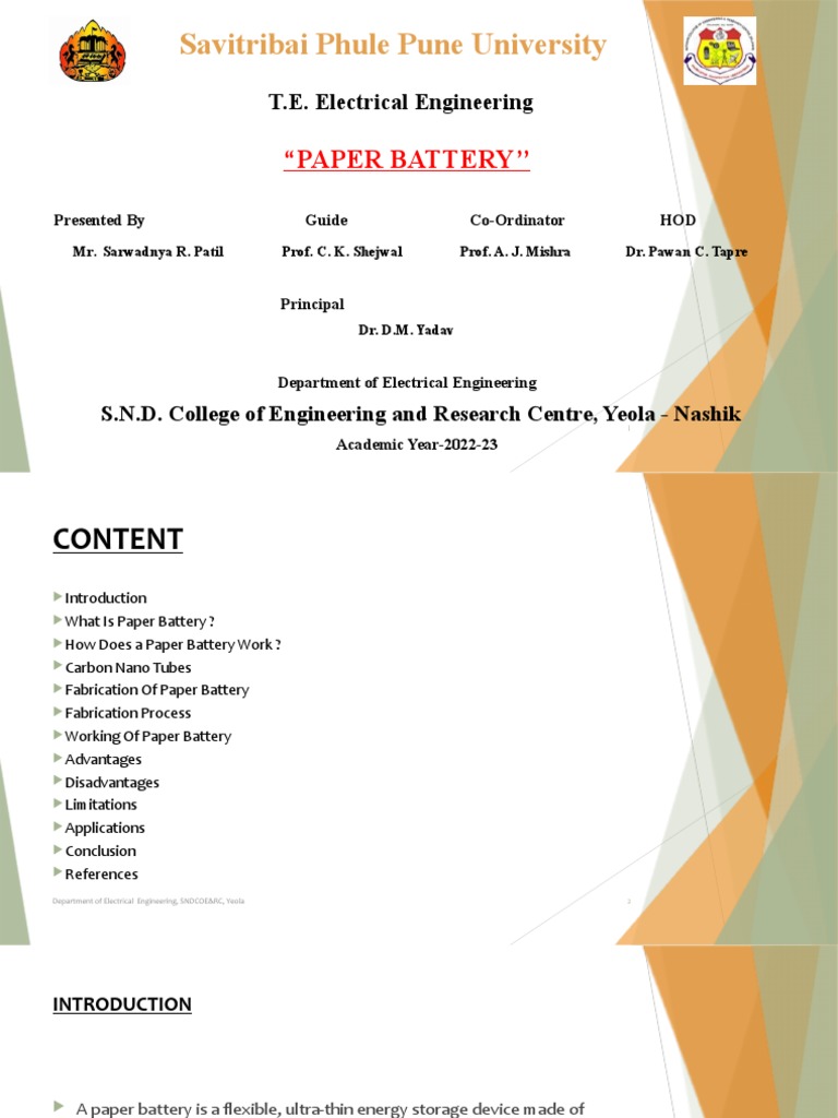 An Analysis of Paper Batteries: Fabrication, Working, Applications, and ...