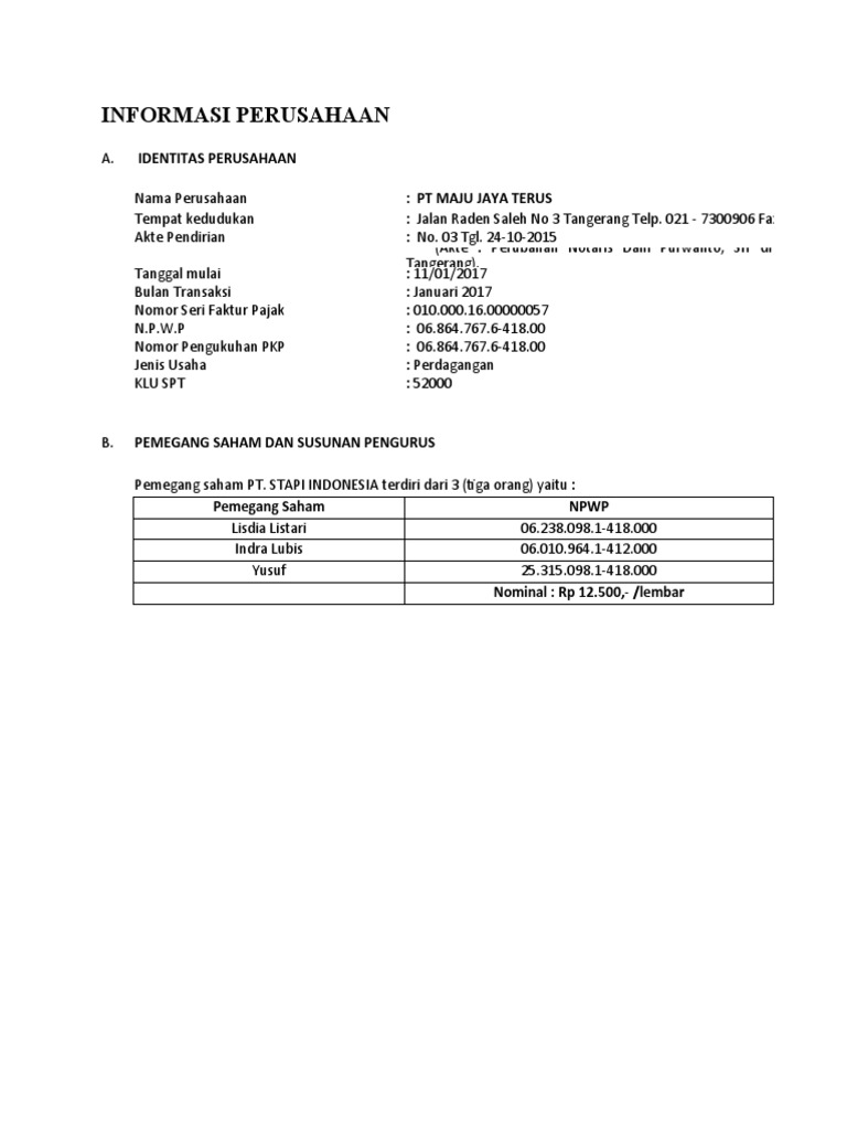 Kertas Kerja - UTS | PDF | Revenue | Retained Earnings