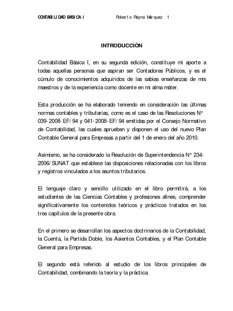Contabilidad Basica I | PDF | Contabilidad | Devengo