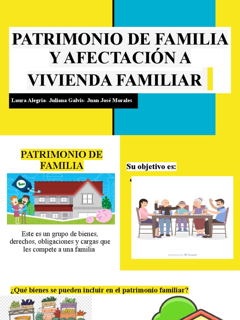 Patrimonio de Familia | PDF | Bienes (Ley) | Propiedad