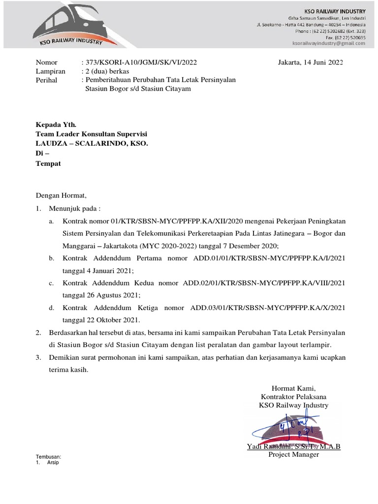 373.KSORI-A10.JGMJ - sk.VI.2022 Pemberitahuan Perubahan Tata Letak ...