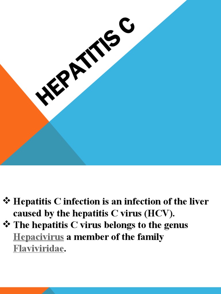 8-Hepatitis C | PDF | Hepatitis | Hepatitis B
