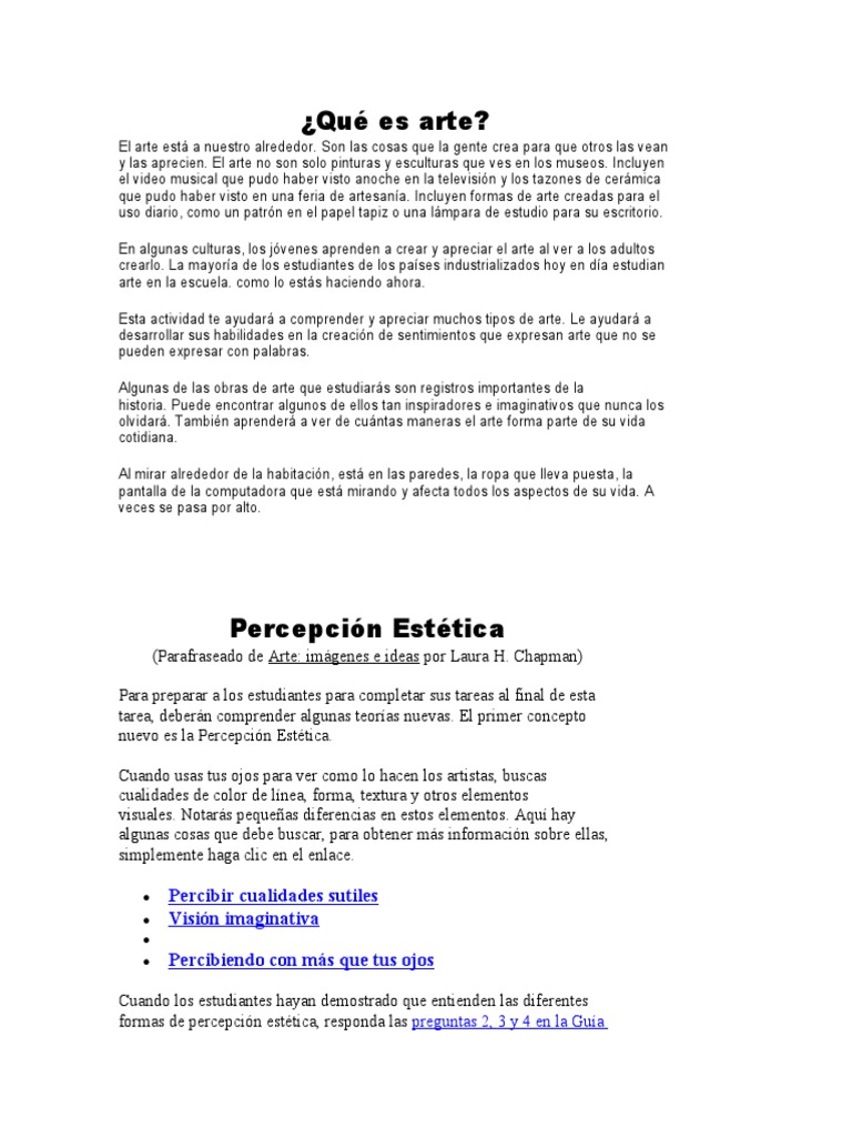 Comprendiendo el Arte: Una Exploración de la Naturaleza y Propósito del ...