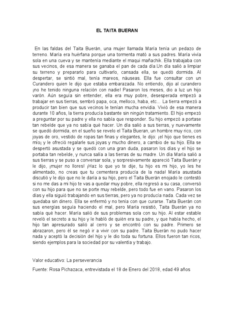 El Taita Bueran | PDF