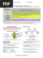 EDA 06 ACT.01 Ficha de Trabajo MAT 2DO PORCENTAJES | PDF | Porcentaje | Matemáticas