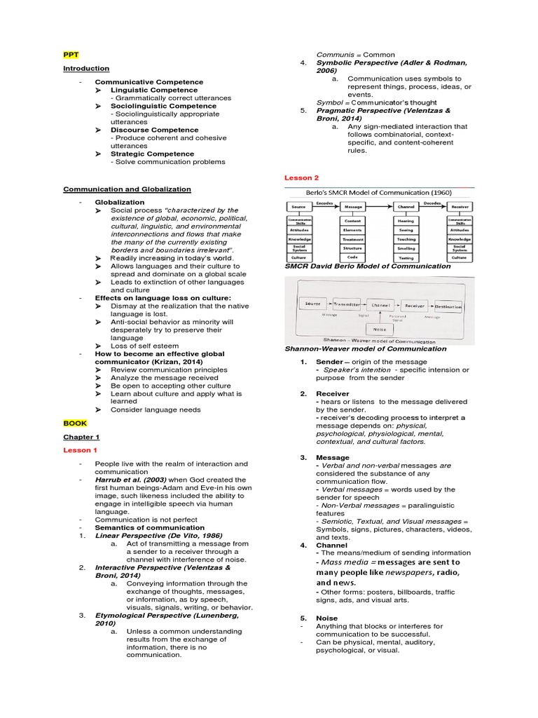 PRELIM | Download Free PDF | Communication | Nonverbal Communication
