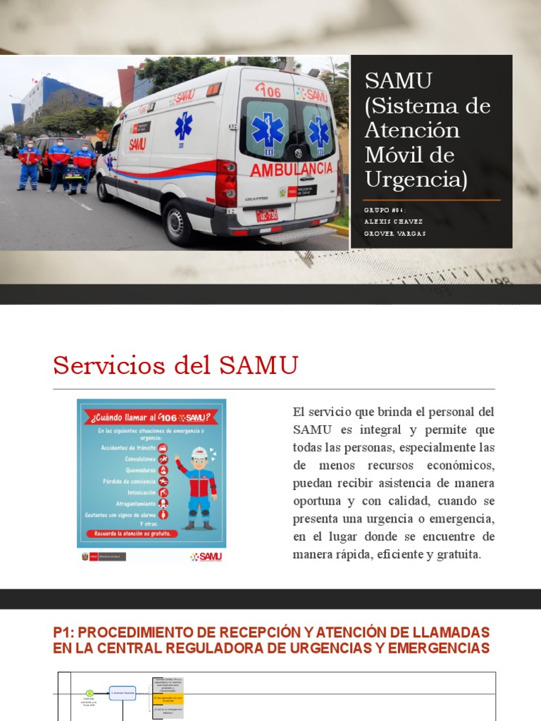 Samu | PDF | Ambulancia