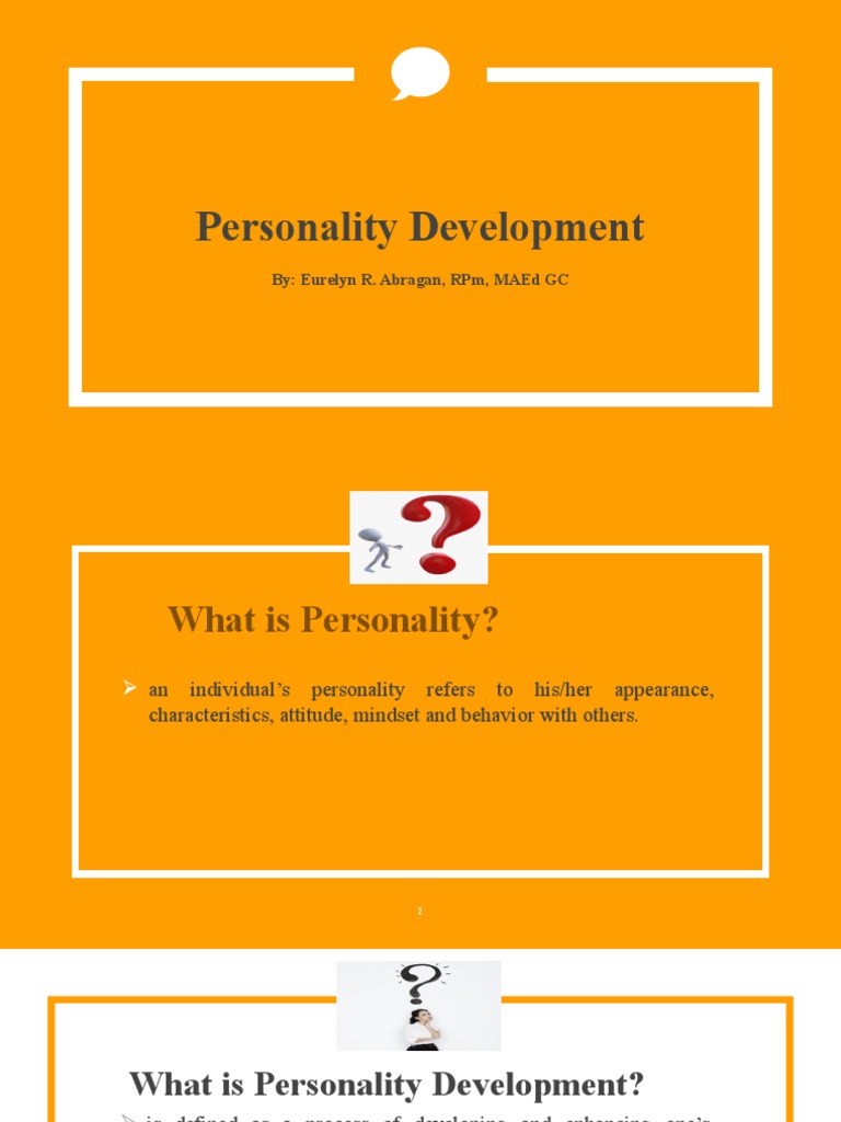 Essential Tips for Personality Development | PDF | Self-Improvement
