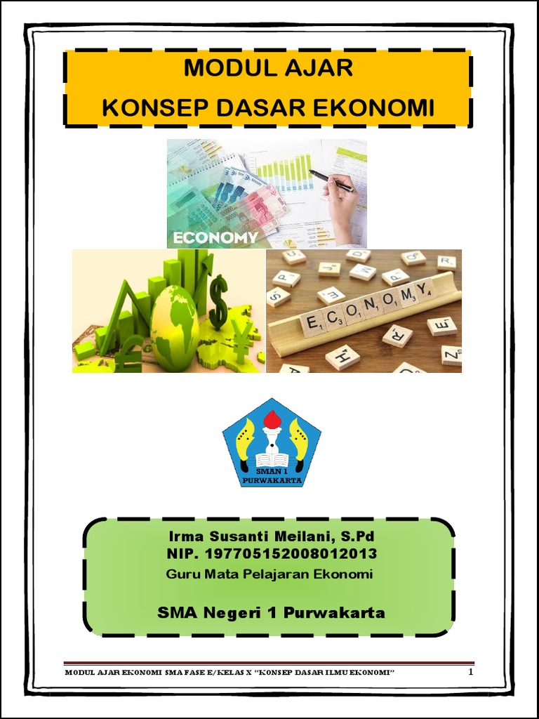 Modul Ekonomi Kelas X Cetak | PDF