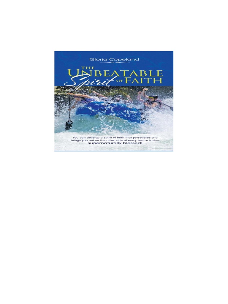 The Unbeatable Spirit of Faith | PDF | Abraham | Faith