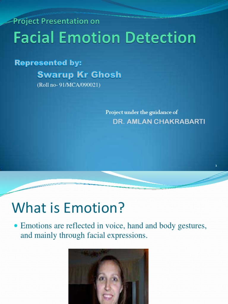 Final Facial Emotion Detection PPT | PDF | Emotions | Applied Mathematics