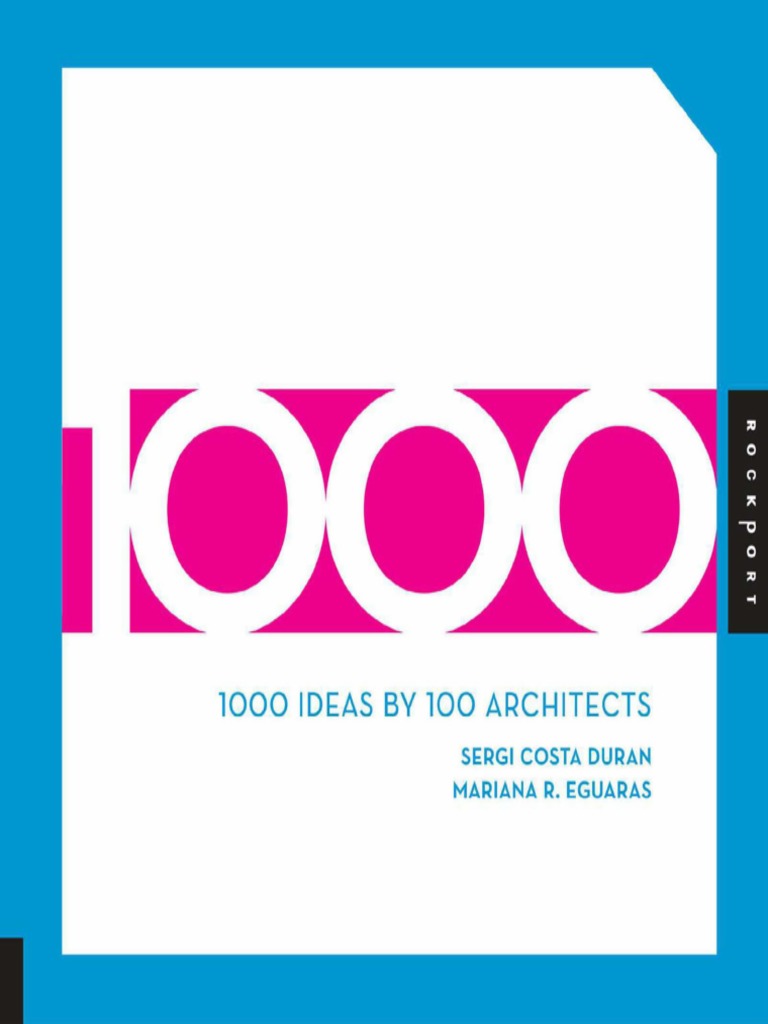 1000 Ideas by 100 Architects OCR | PDF