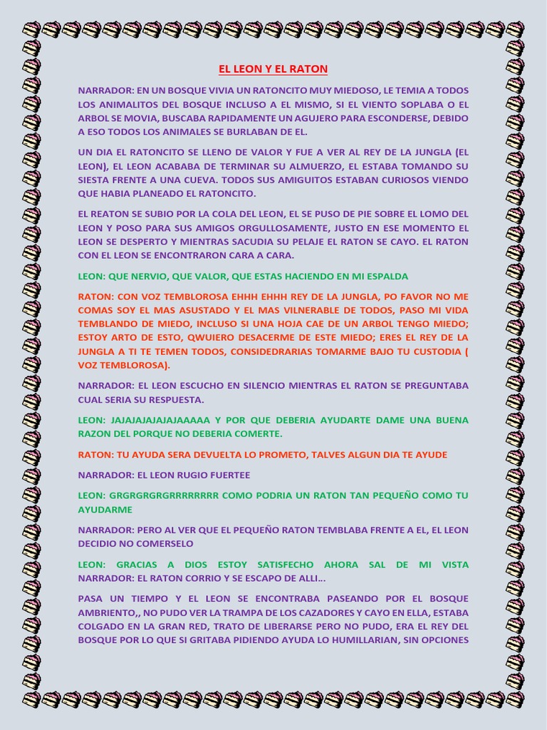 El Leon y El Raton | PDF