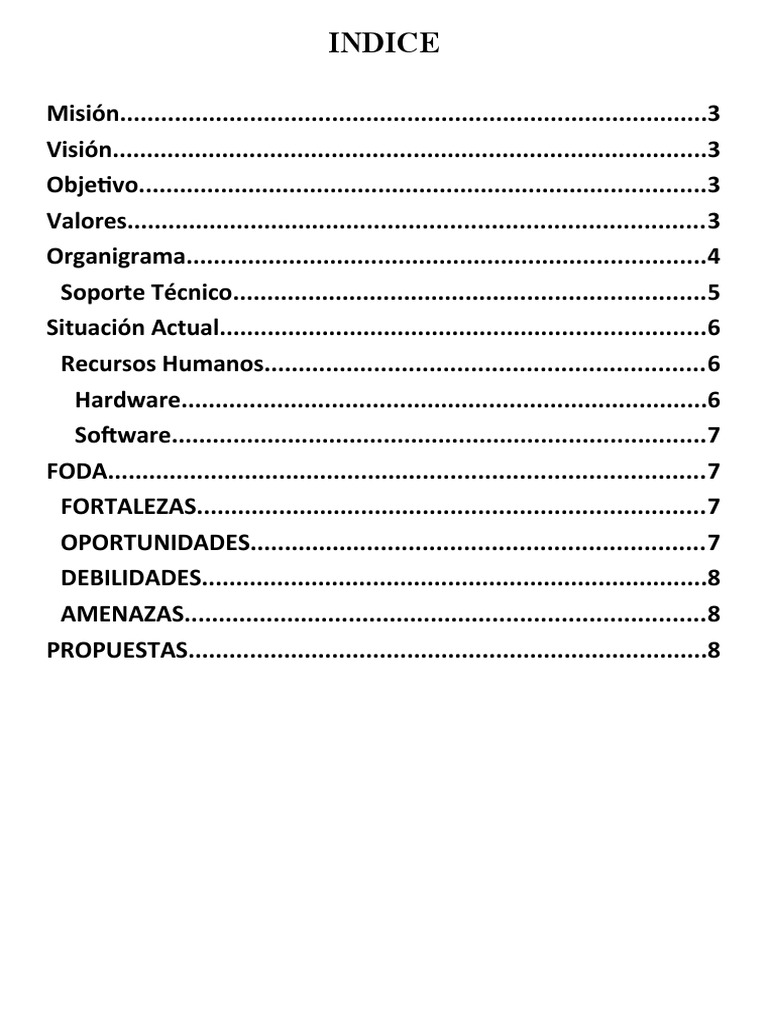 Plan Operativo Informatico | PDF | Soporte técnico | Software de la ...