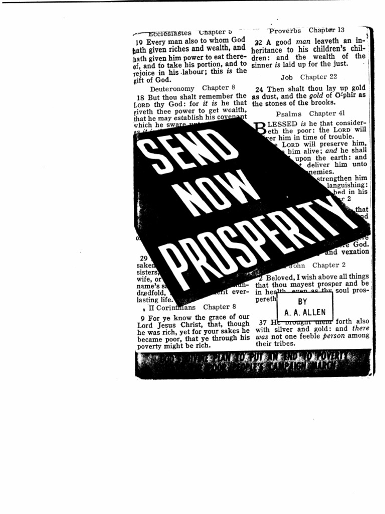 Send Now Prosperity | PDF