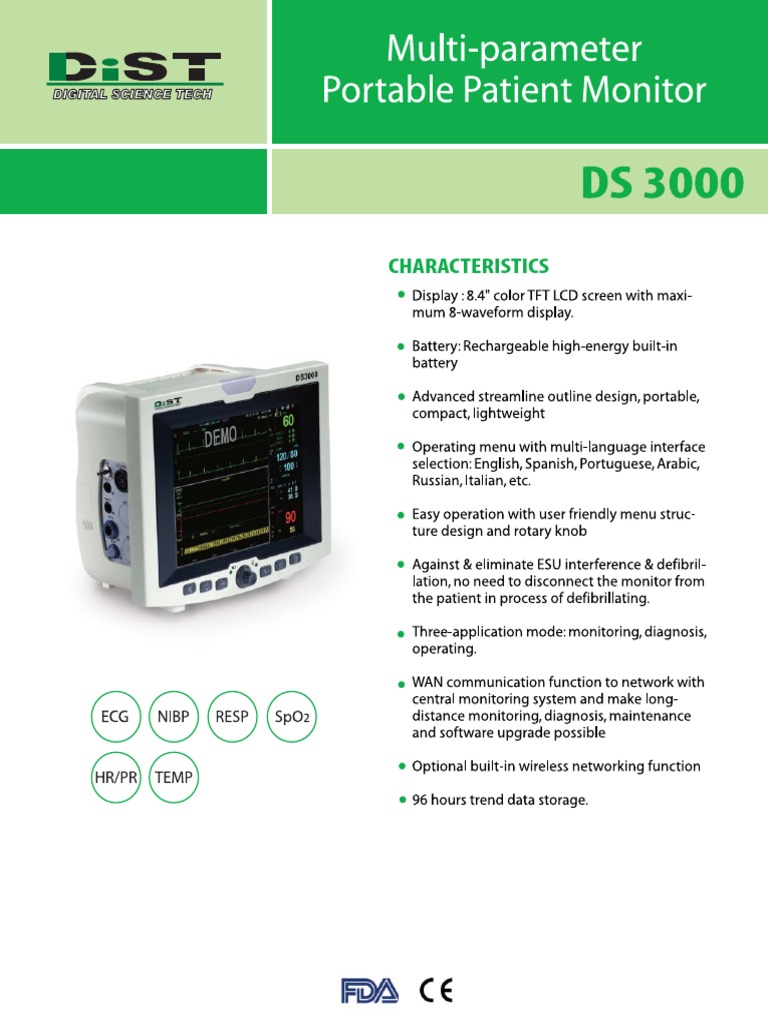 DS3000 2014 | Download Free PDF | Heart Rate | Blood Pressure