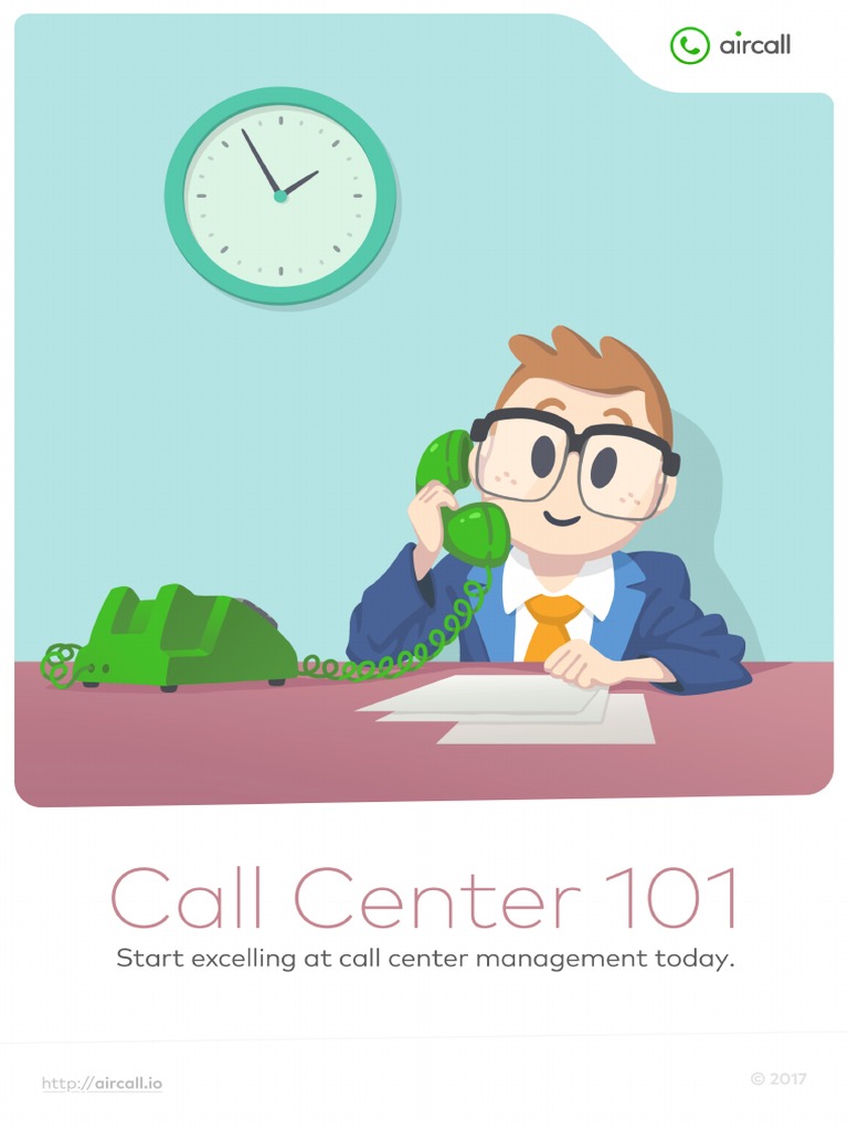 Ebook 1 Call Center 101 | PDF | Performance Indicator | Call Centre