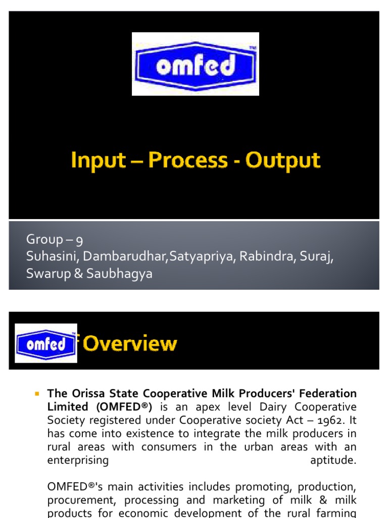 OMFED Presentation | PDF