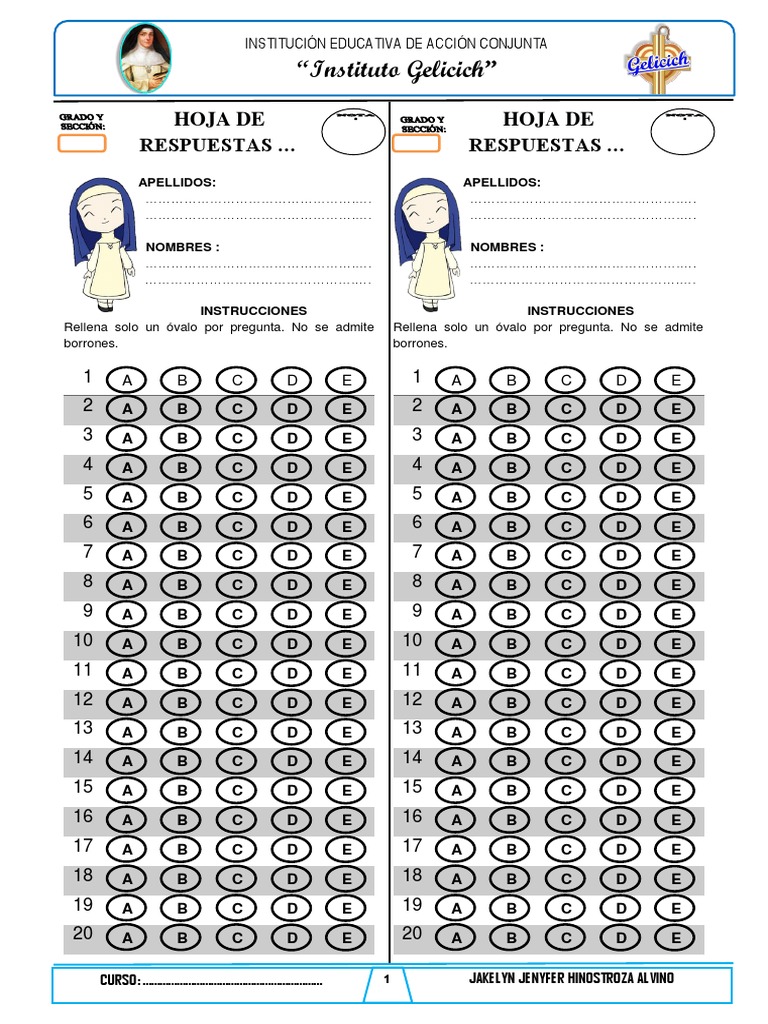 Cartilla de Respuestas para Ejercicios de Clases 2022 | PDF