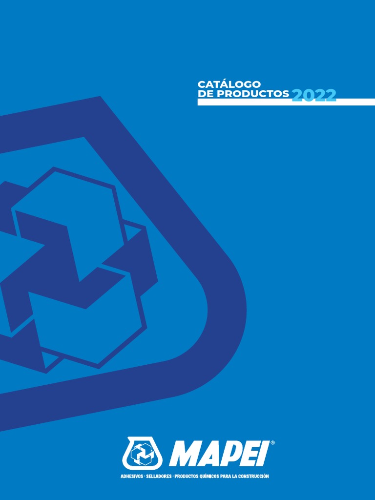 Mapei Catalogue 2022 | PDF | Cemento | Hormigón