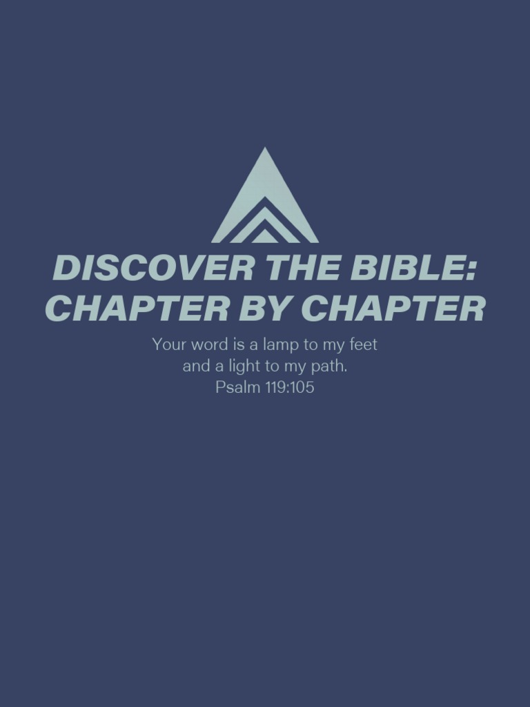 Through The Bible Chapter by Chapter | PDF | Prayer | Gratitude
