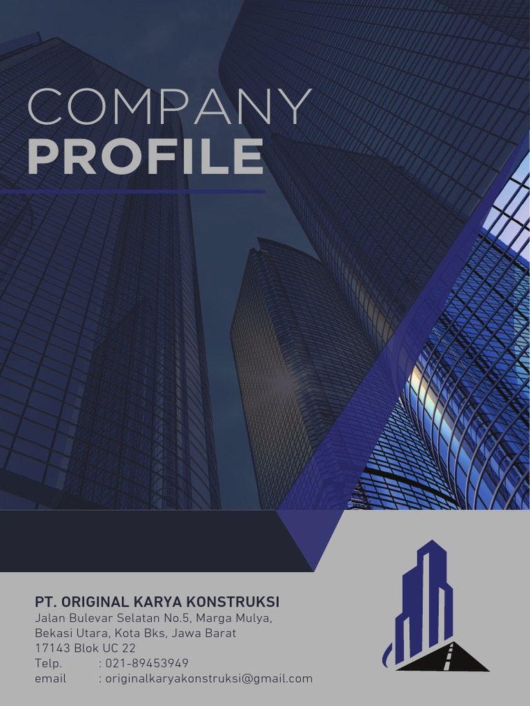 Compro PT - Original Karya Konstruksi | PDF