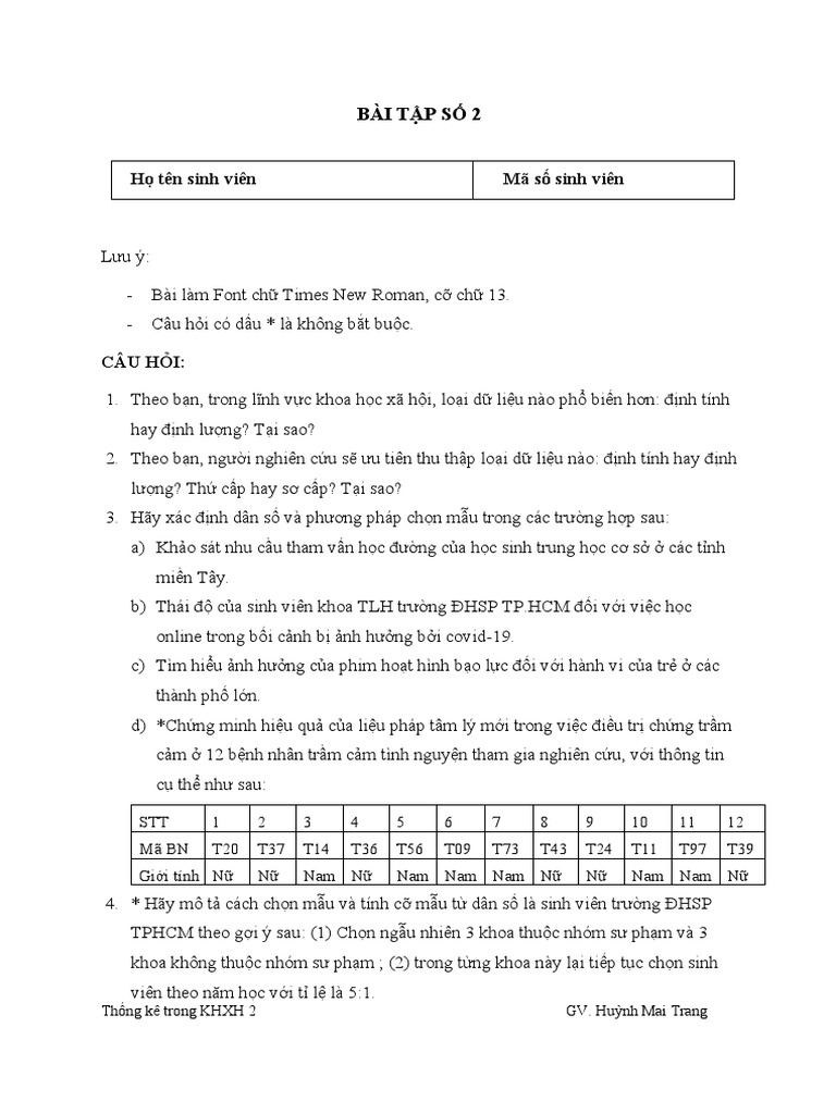 Bài tập 2 - TKUD | PDF