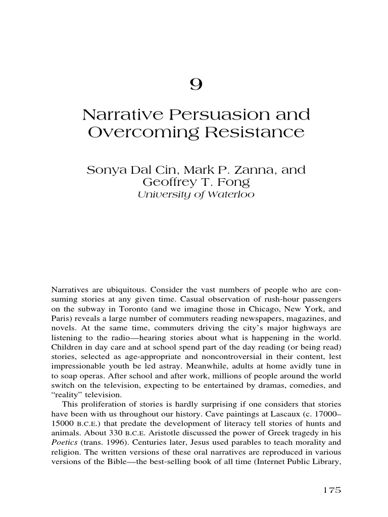 Resistance and Persuasion (188-204) | PDF | Persuasion | Attitude ...