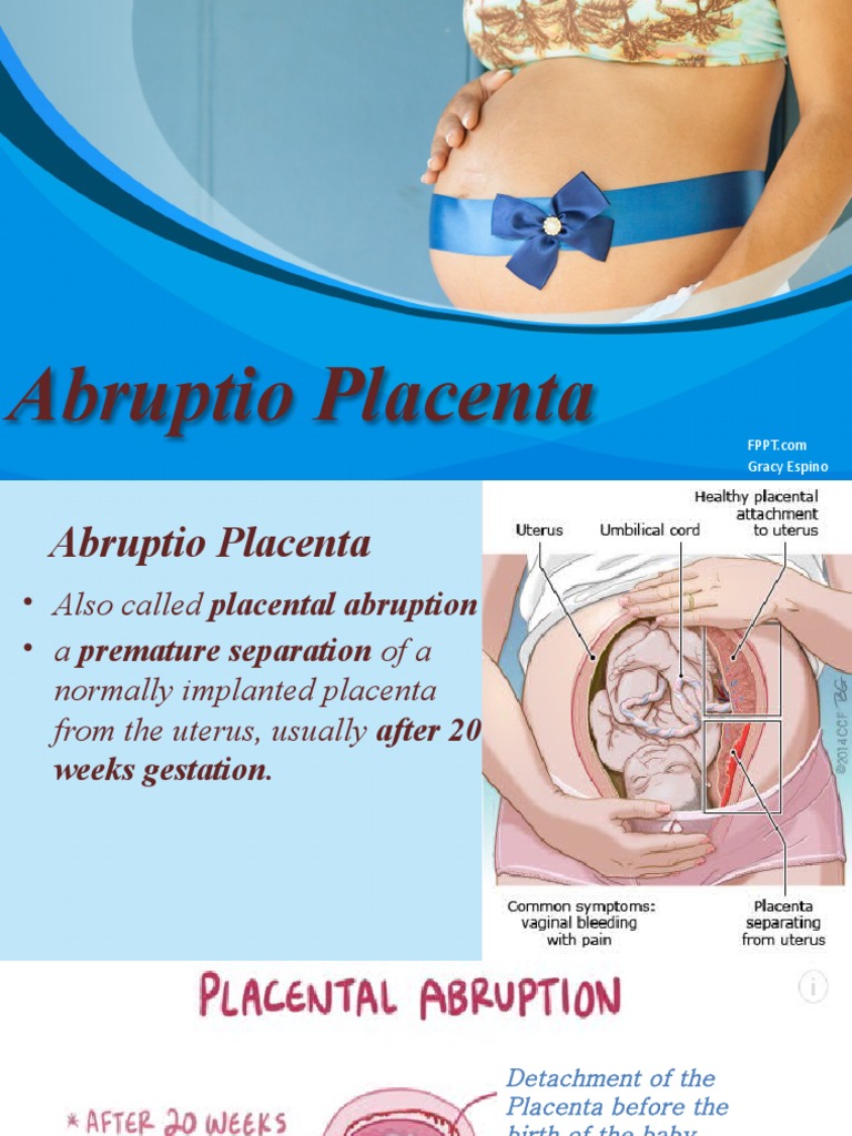 Abruptio Placenta-1 | PDF | Placenta | Diseases And Disorders