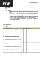 Instrumen Identifikasi Dan Asesmen ABK | PDF