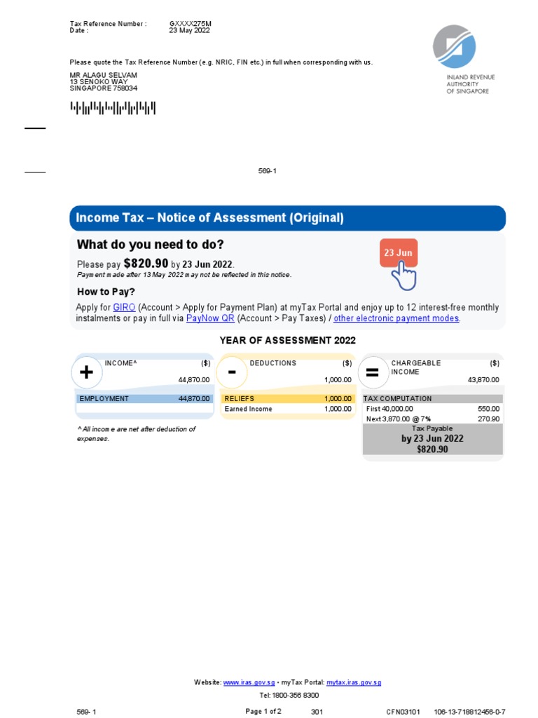 Noa-Iit Ob2620220516193754kti | PDF | Taxes | Tax Deduction