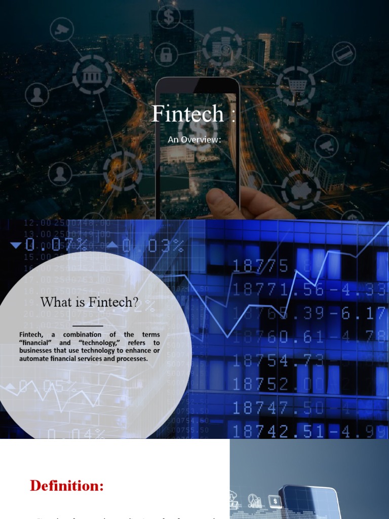 Fintech Final Lecture PPT | PDF | Financial Technology | Finance & Money Management