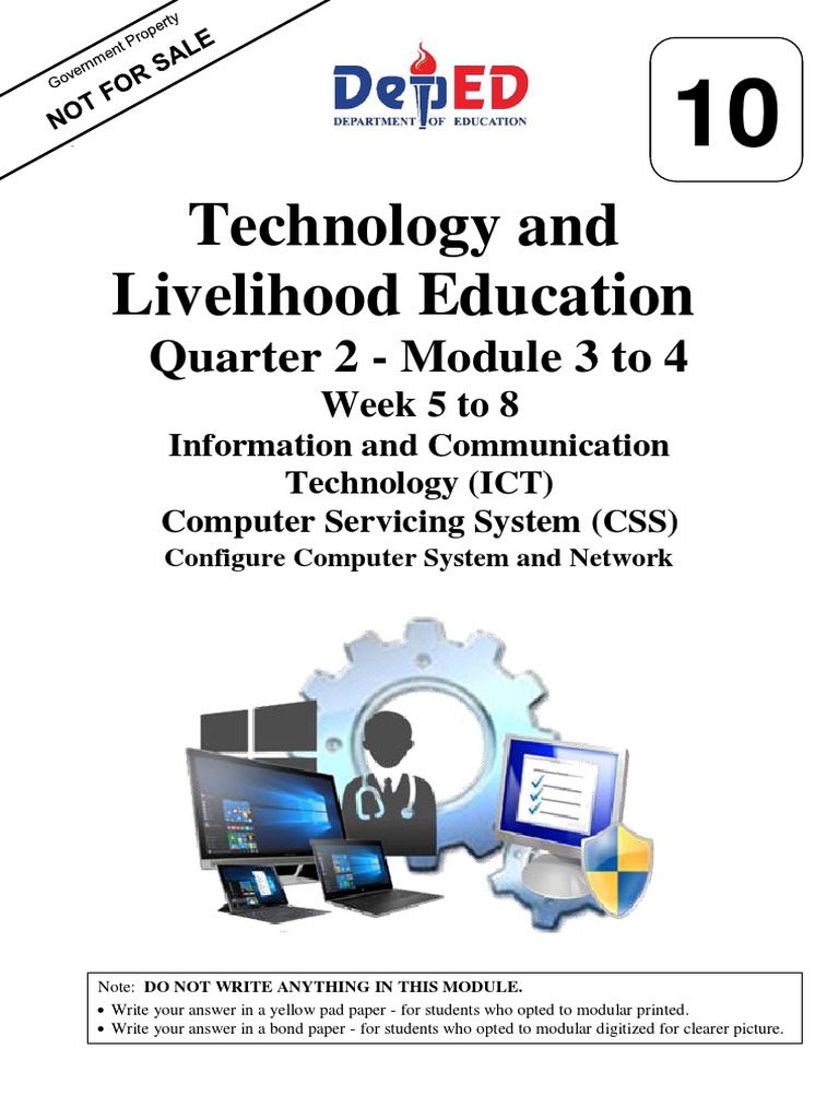 Tle10 Ict Chs q2 Week 5-8 Module | PDF | Computer Virus | Information Security