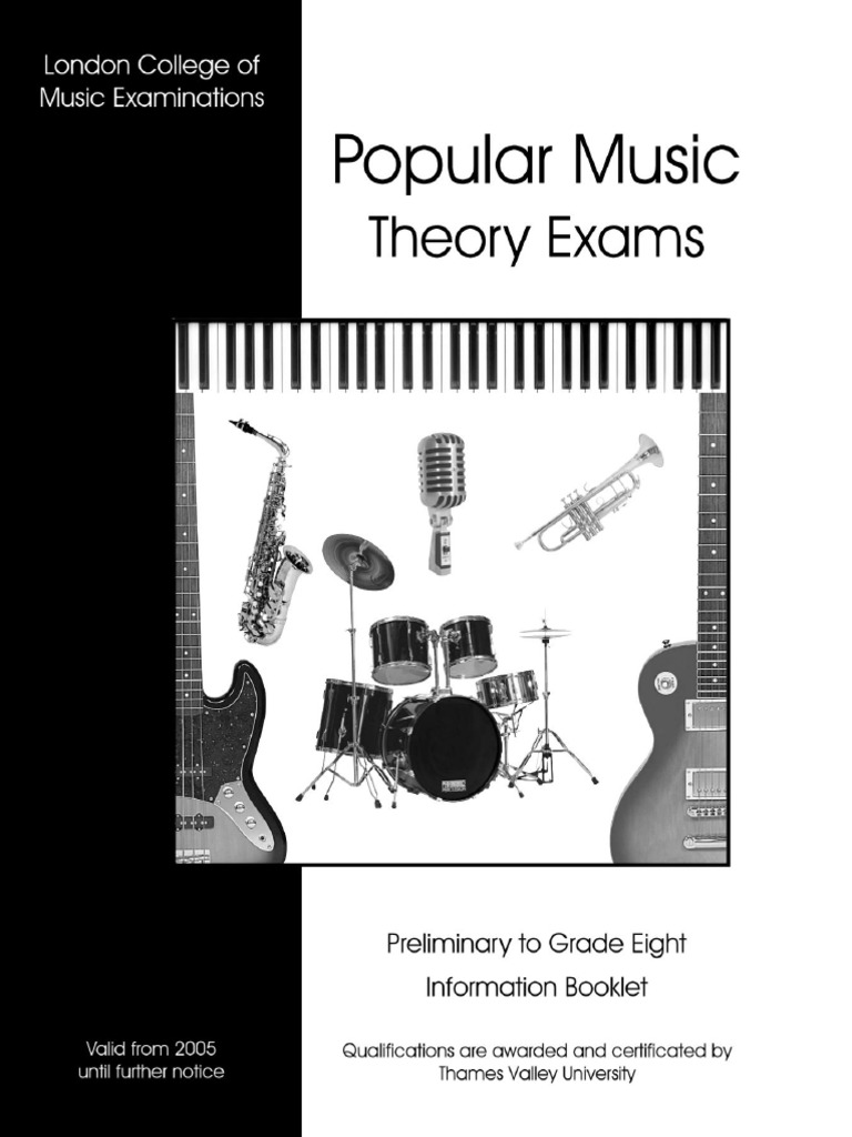 Popular Theory of Music Grade 1 To 8 All in One | PDF