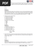 Soal Osn MTK SD Tahun 2025 Plus Kunci Jawaban | PDF