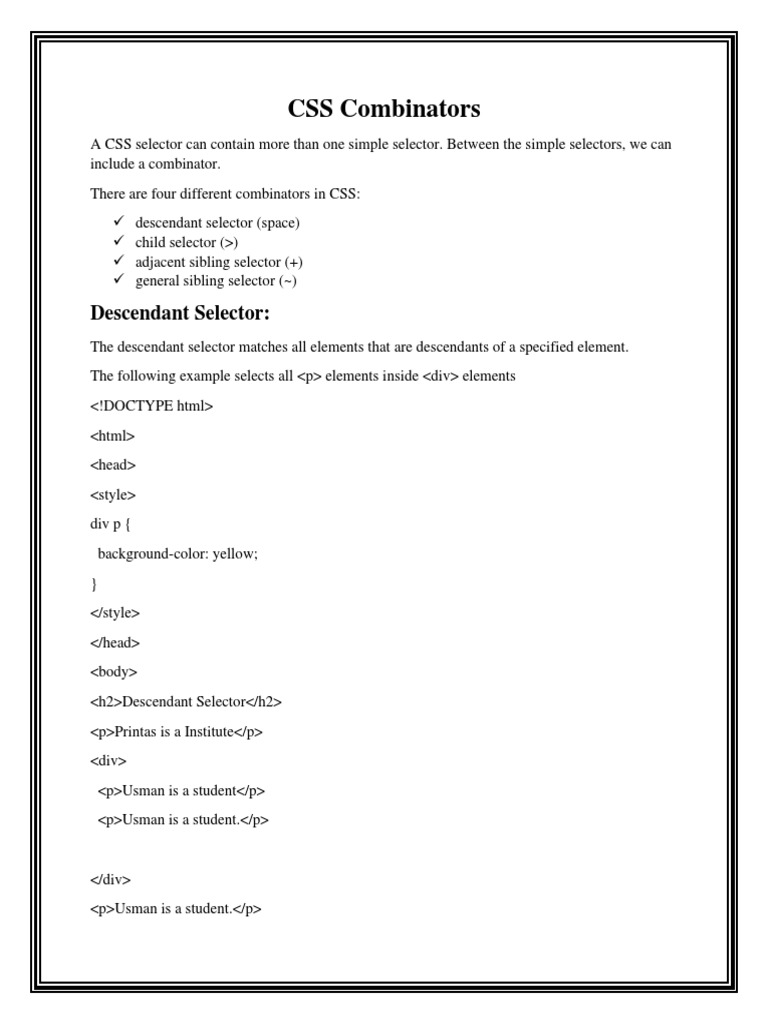 Lec 2 Css | PDF | Computer Science | Product Development