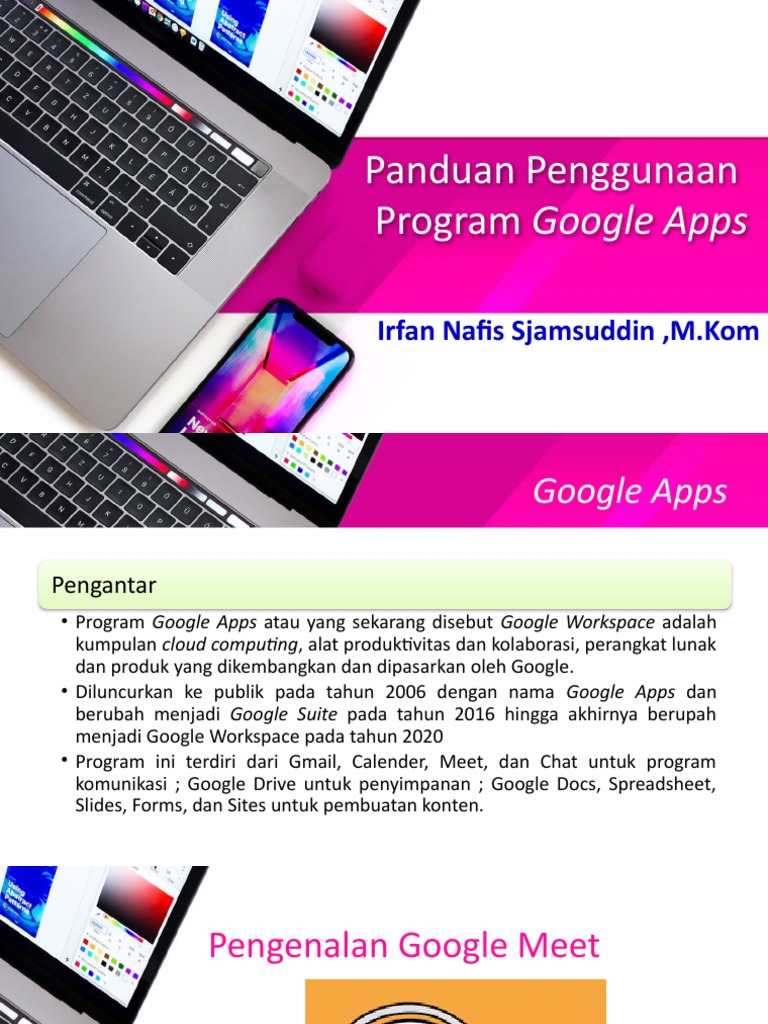 Panduan Penggunaan Program Google Apps | PDF