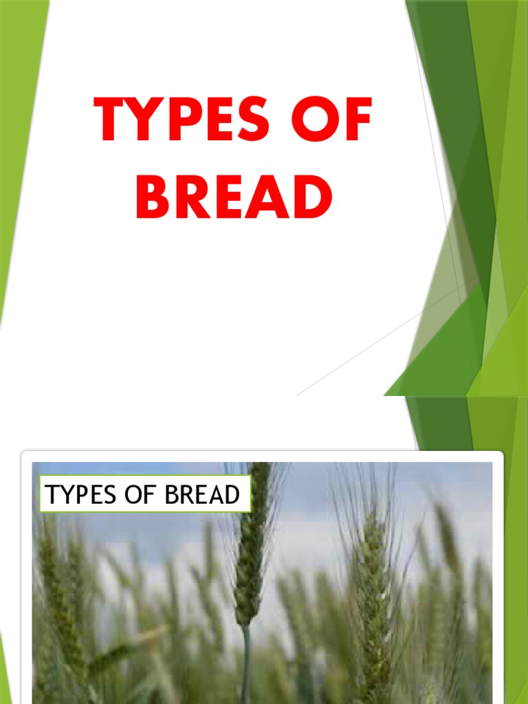 Lesson 3types of Breads | PDF