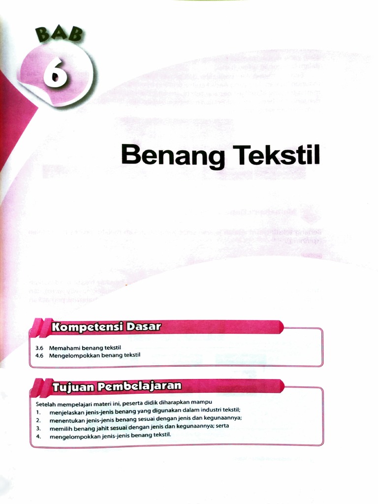 Benang Tekstil | PDF