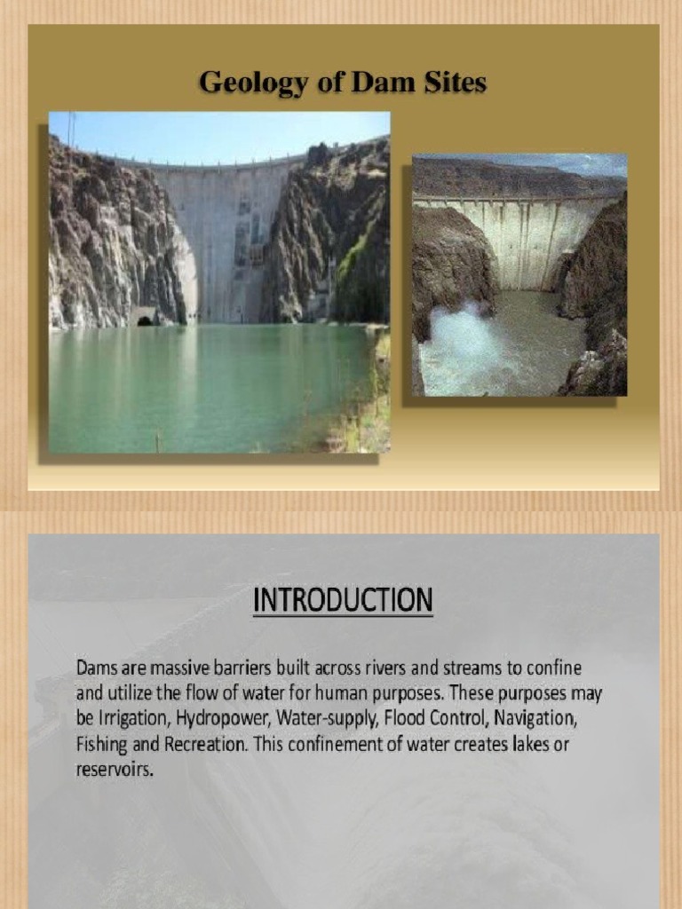 Dam | PDF | Dam | Structural Geology